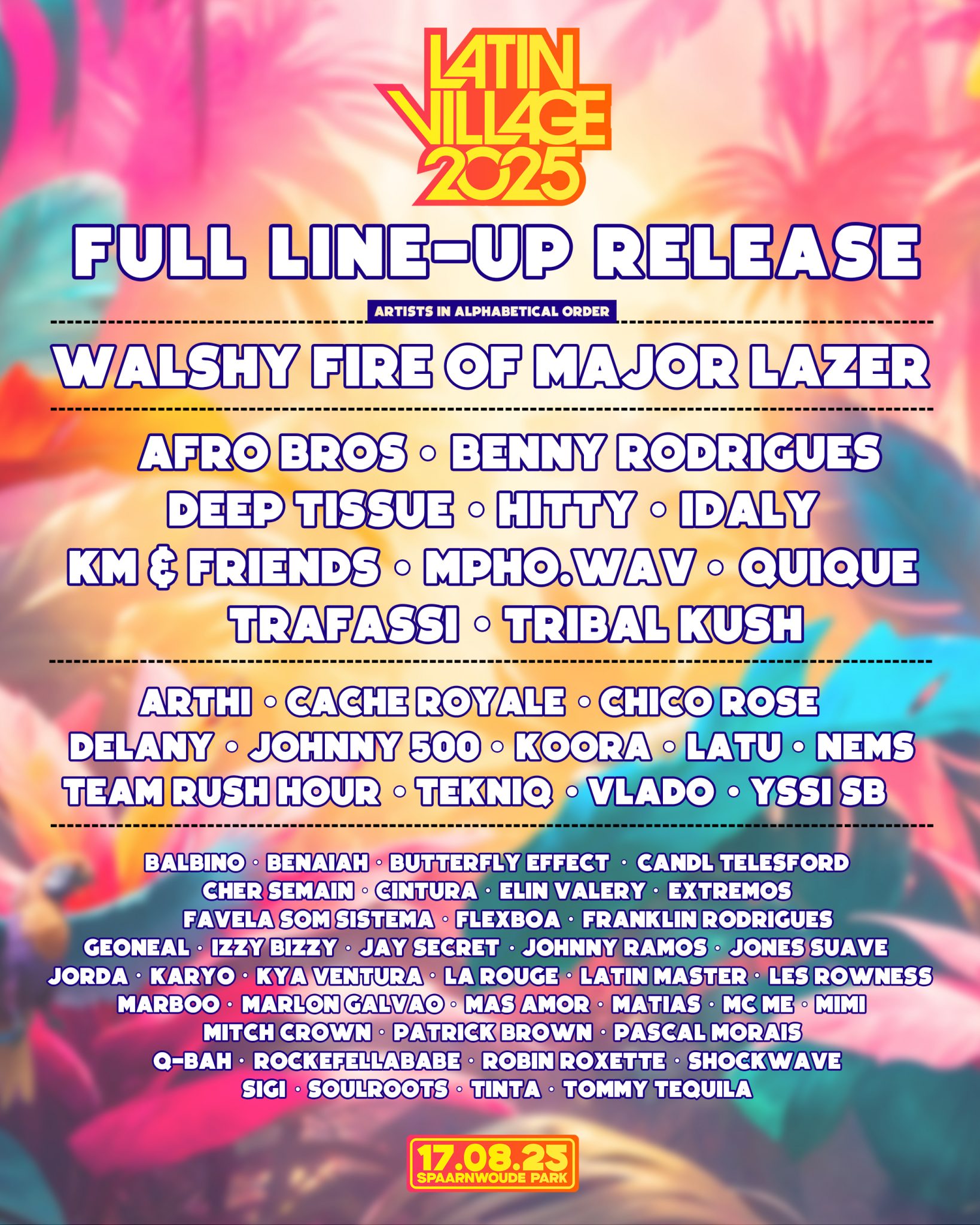 We're excited to welcome Walshy Fire of Major Lazer to LatinVillage ...