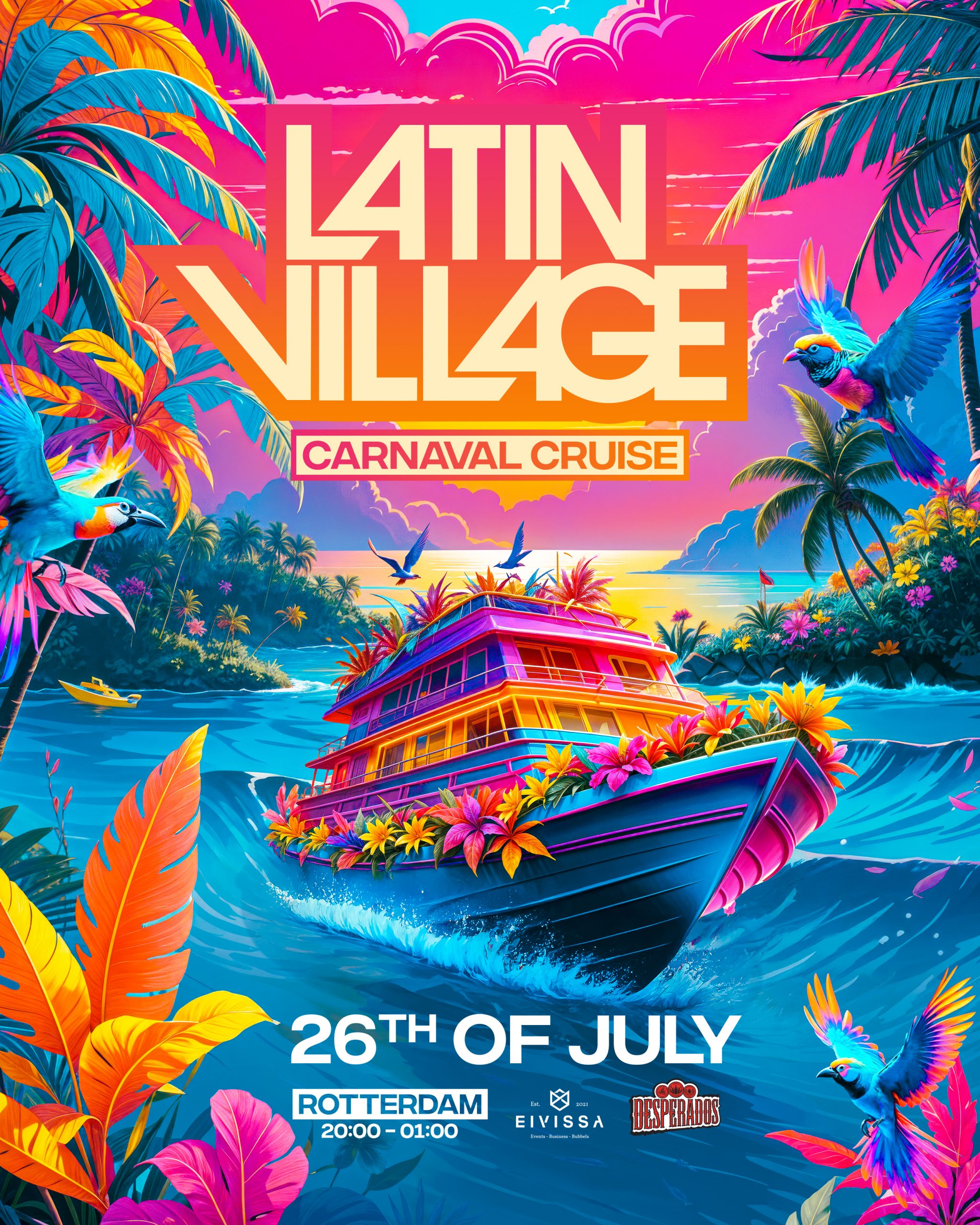 On Saturday, July 26th, we're setting sail with the LatinVillage Carnaval Cruise - LatinVillage ...